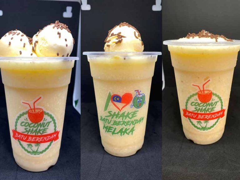 Coconut Shake Batu Berendam - Famous Coconut Shake in Melaka