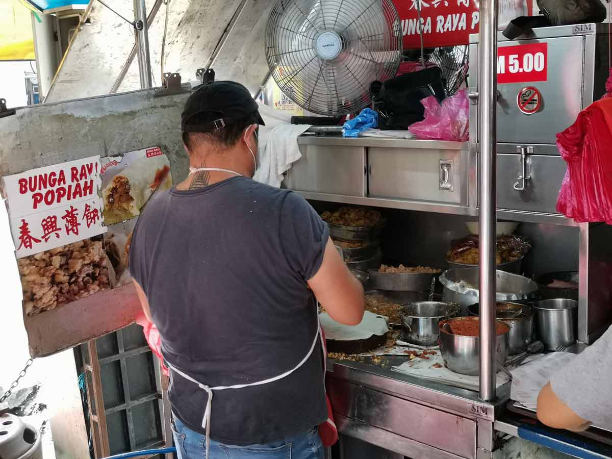 Bunga Raya Popiah ( 春興薄饼) - Non-Halal Popiah Melaka